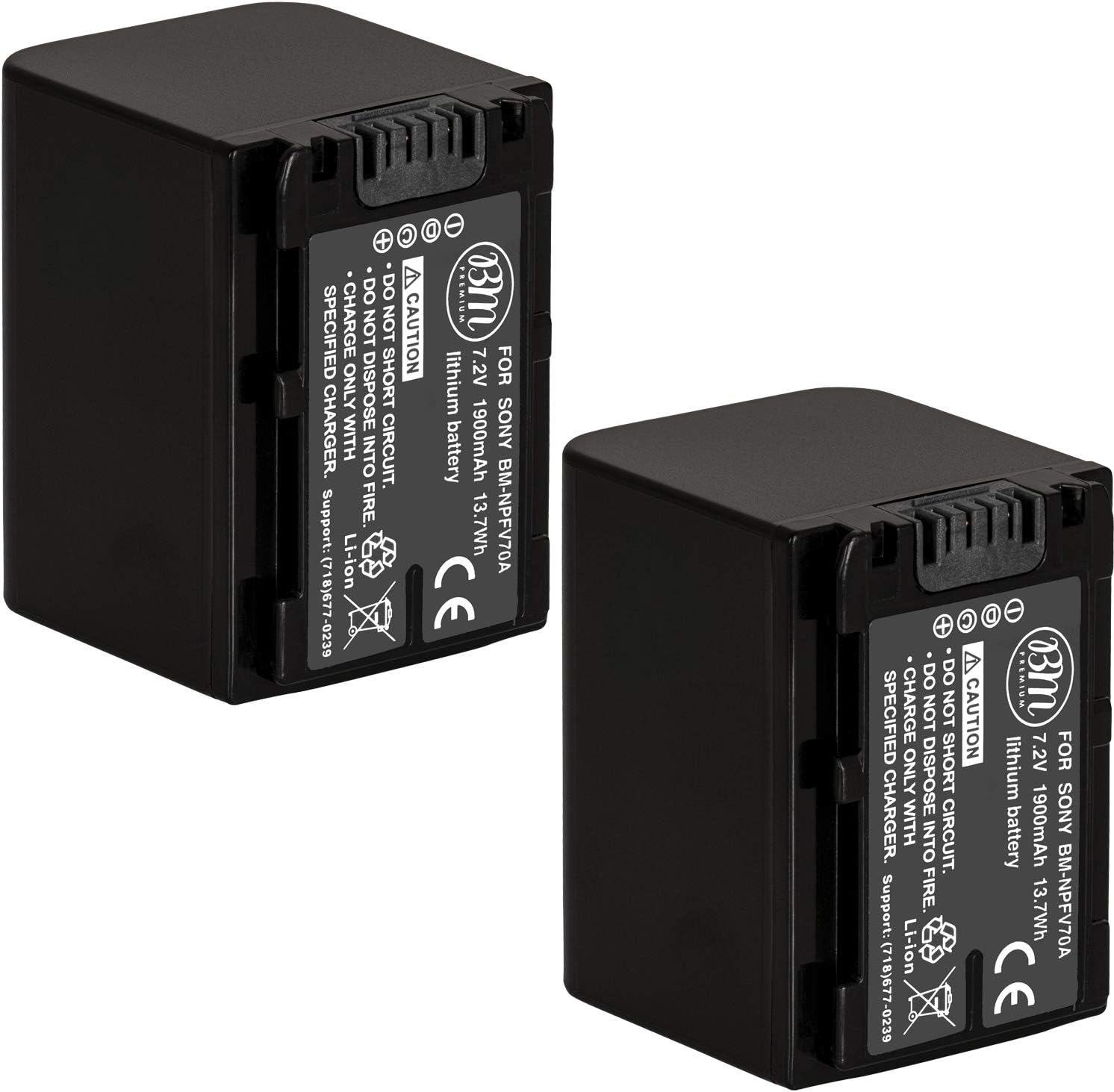 Amazon.com : Sony NP-FV70A V-Series Rechargeable Digital Camera Battery ...