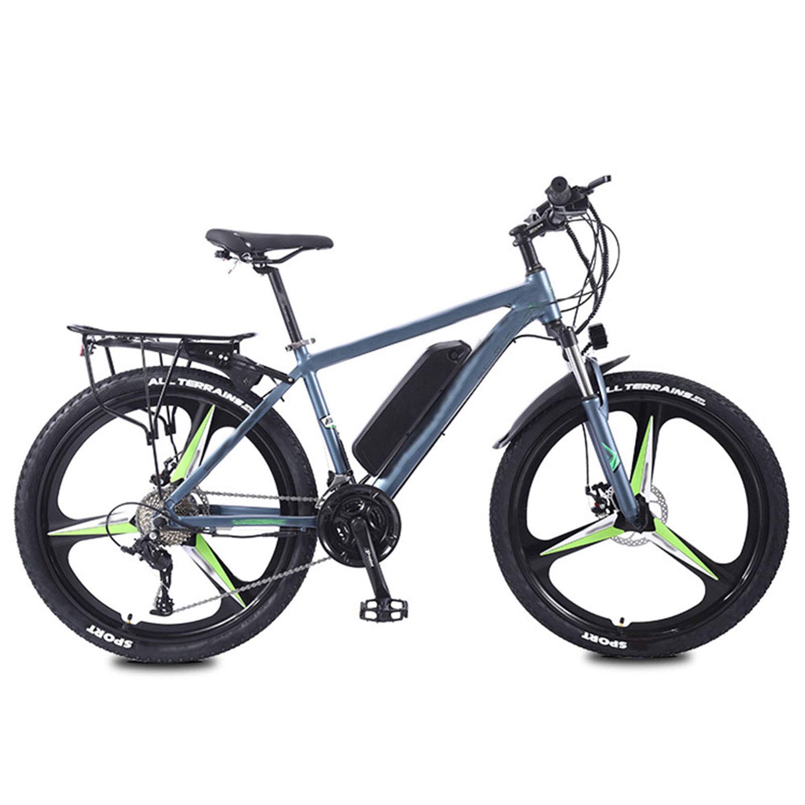 Buy YZT QUEEN Electric Bikes, 27-Speed Electric ain Bike Adult ain Bike ...