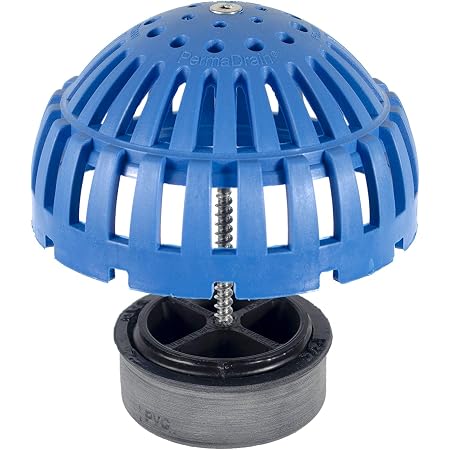 4 Inch PermaDrain Locking Dome Strainer Kit. Fits Zurn, Oatey, Wade ...