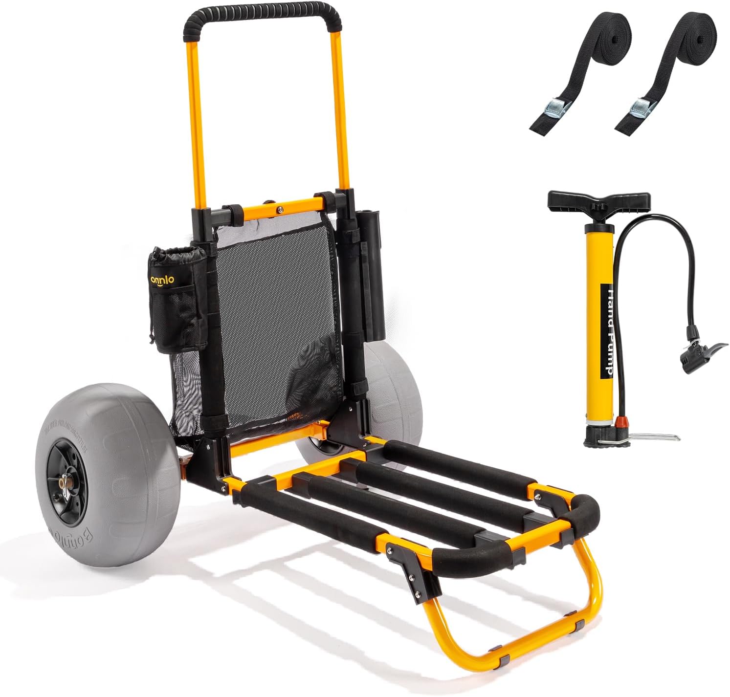 Amazon.com : GDLF Beach Cart for All Types of Sand, Foldable Beach Cart ...