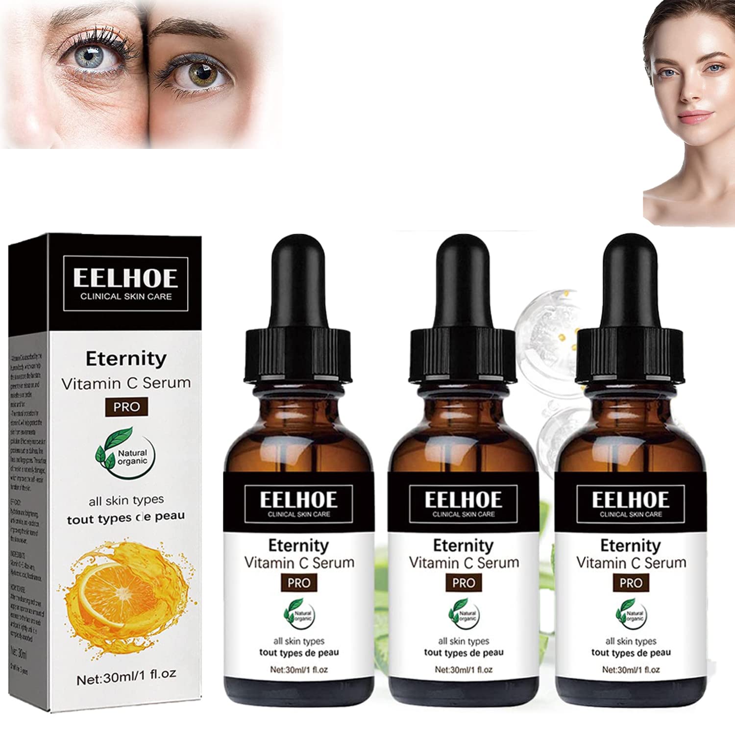 Eelhoe Eternity – Suero de vitamina C Eelhoe, suero de vitamina C Eelhoe, suero ...