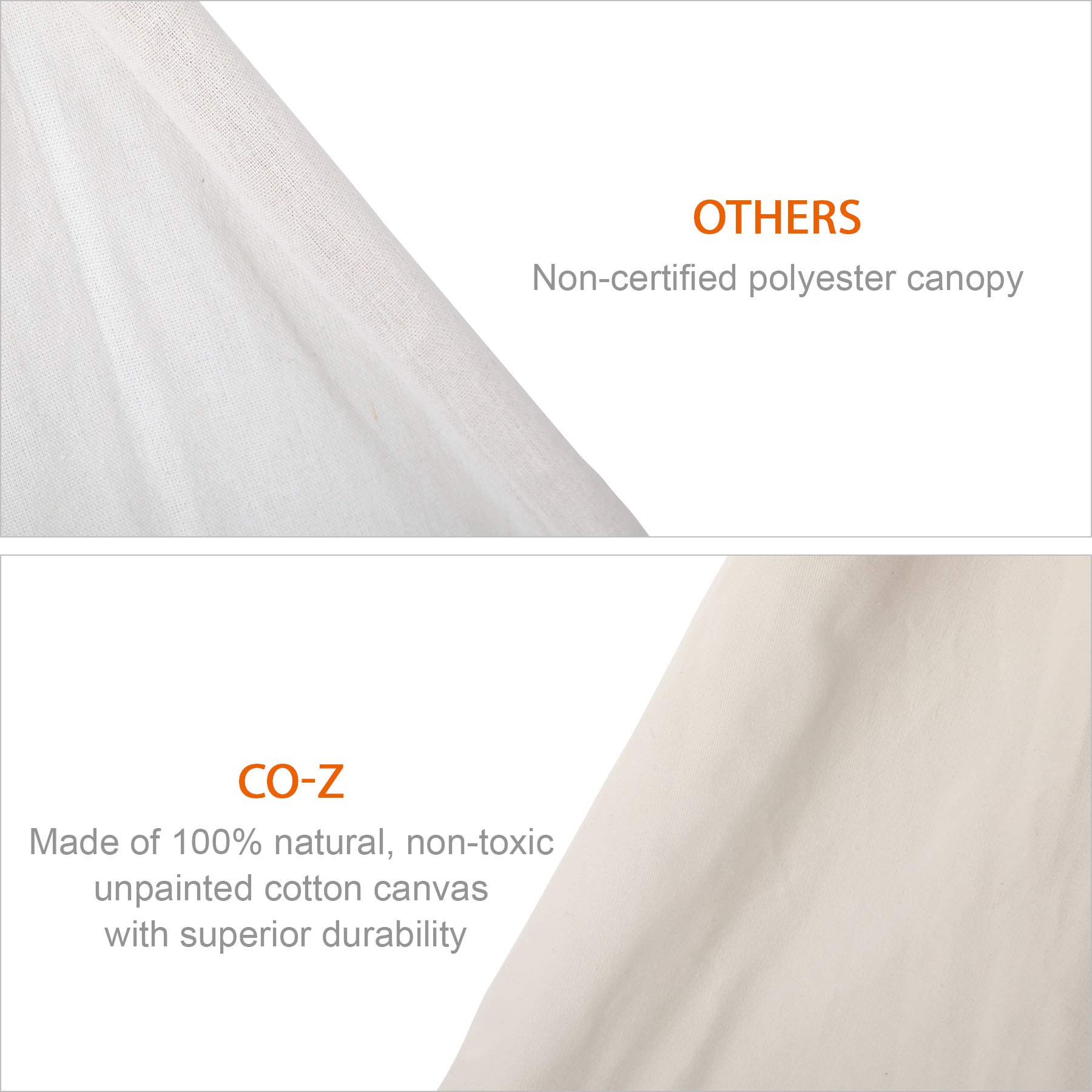 CO-Z Teepee Play Tent Foldable for Kids with Banners - Super Large, for ...