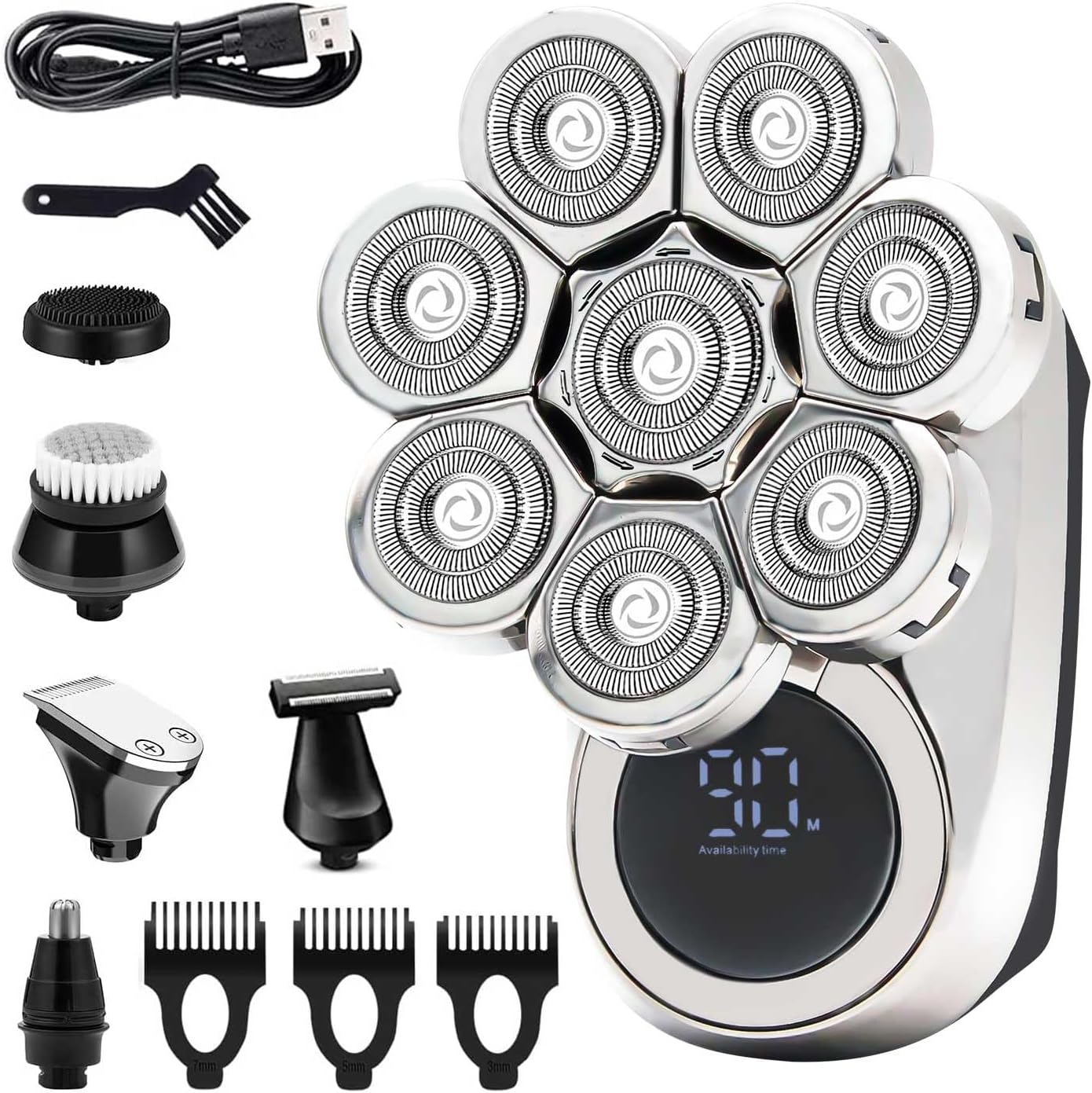 Amazon.com: Head Shavers for Bald Men,8D Electric Blad Head Shaver ...