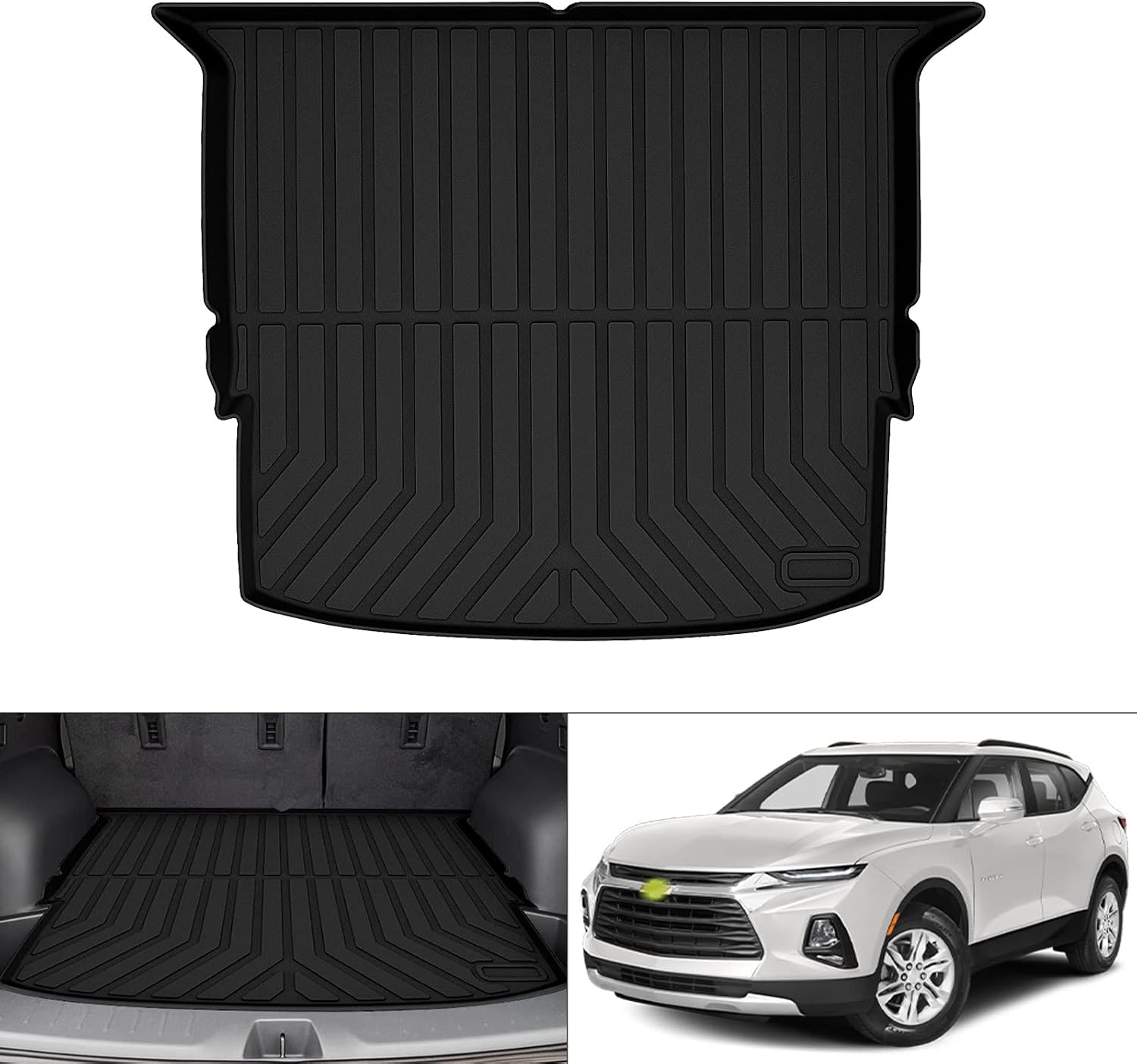 T TGBROS Cargo Mat Custom Fit for 2019-2022 Chevrolet Chevy Blazer ...