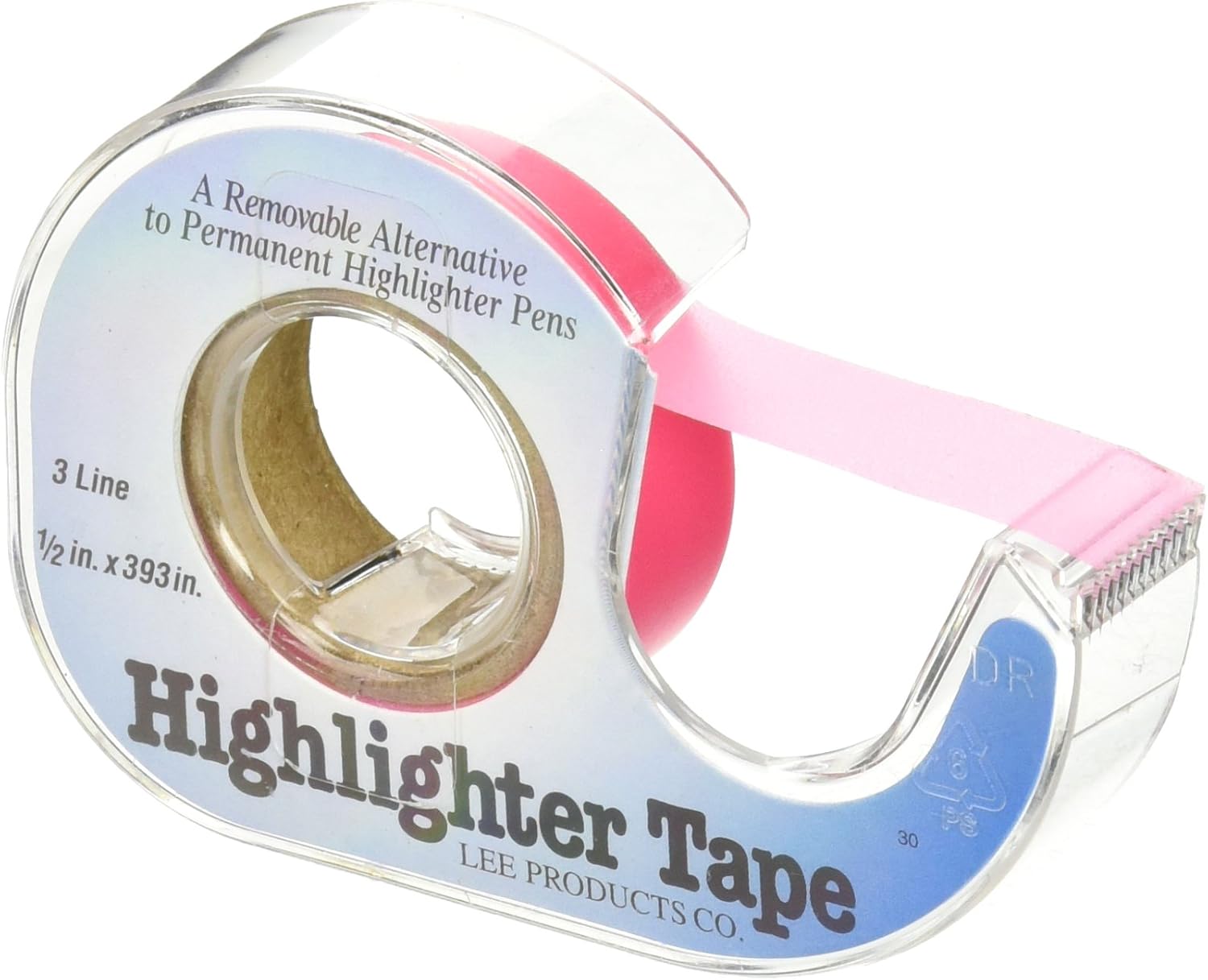 Amazon.com: Lee Products Removable Highlighter Tape Pink : Office Products
