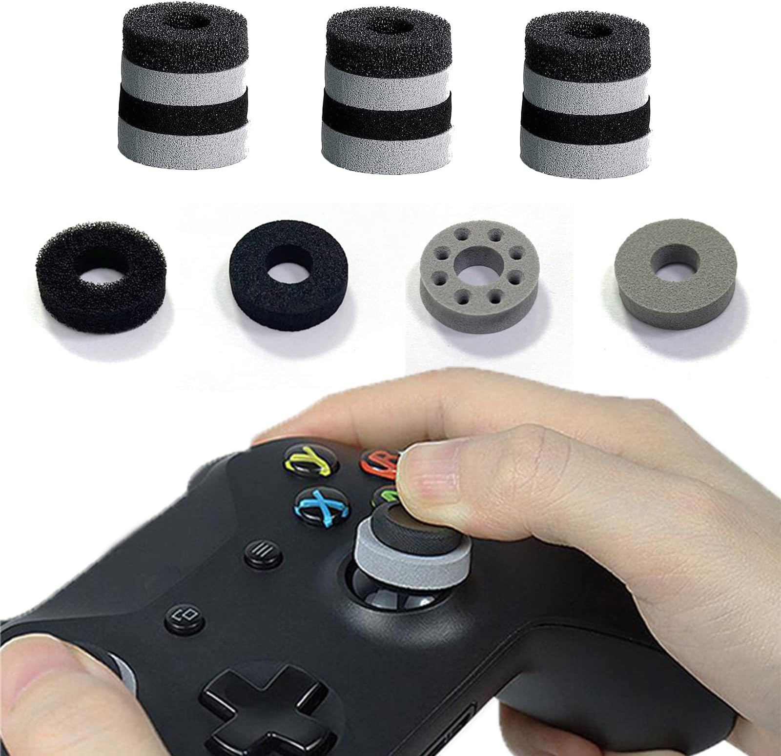 Amazon.com: Precision Rings, Aim Assist Motion Controller 24PCS ...