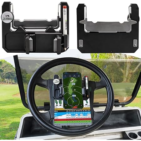 Amazon.com: Roykaw Golf Cart Phone Mount Holder for EZGO/Club Car ...