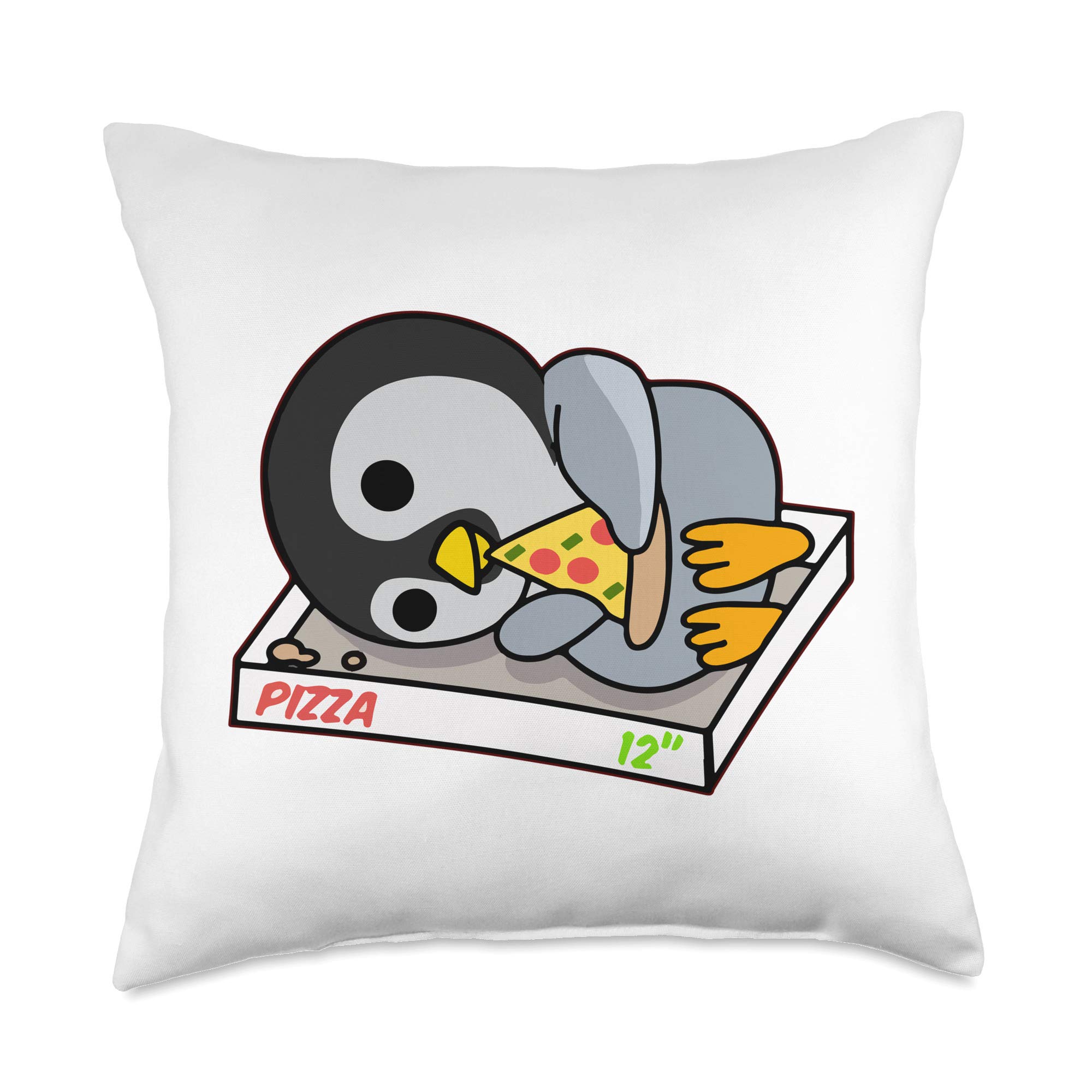 Penguin Eating Pizza