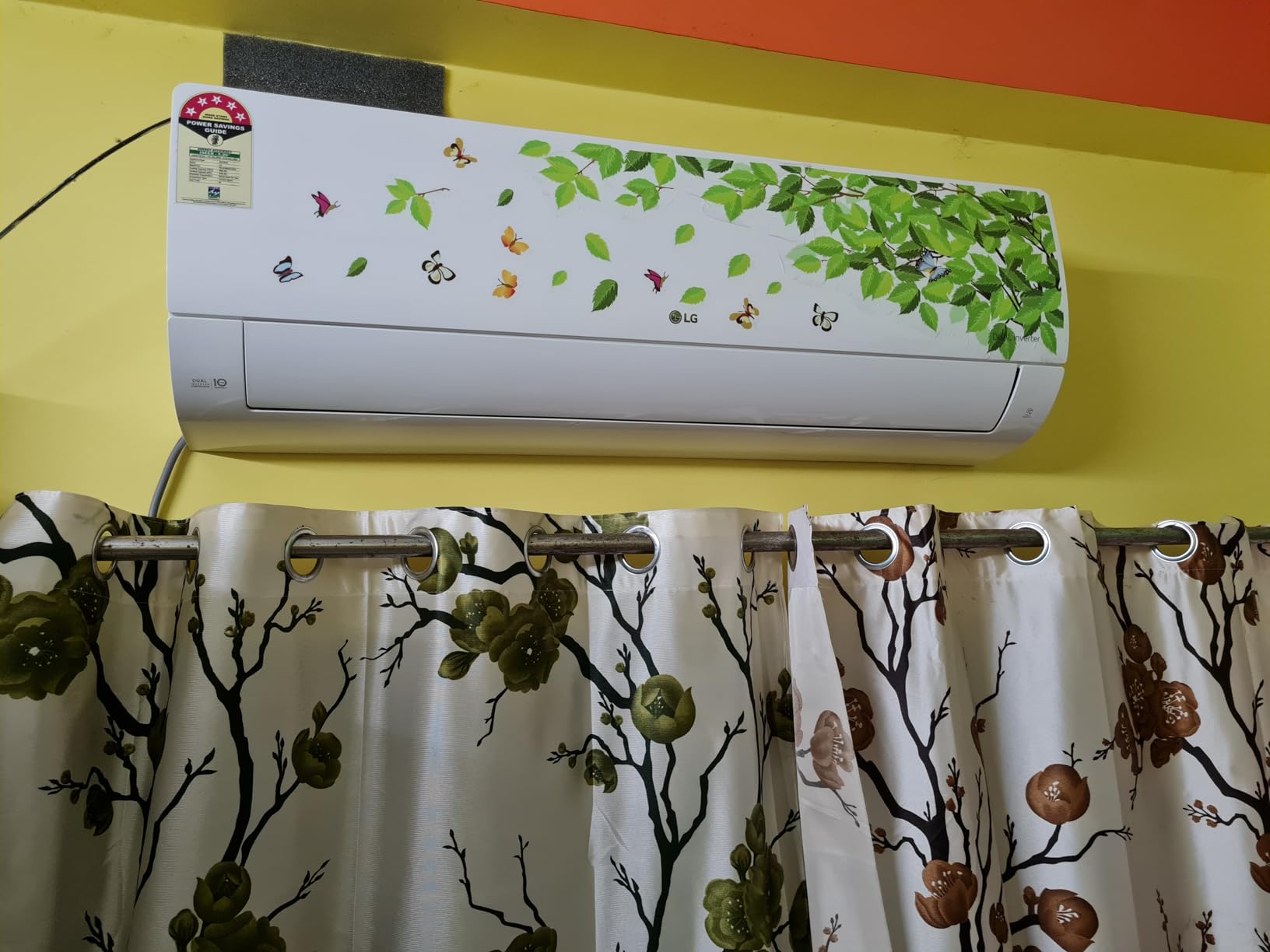 StickersYard AC Sticker Fridge Sticker Wall Sticker Split Ac Stickers ...