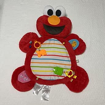Amazon.co.jp: Sesame Street Tummy Time Elmo Prop Mat Play Mat : Toys ...