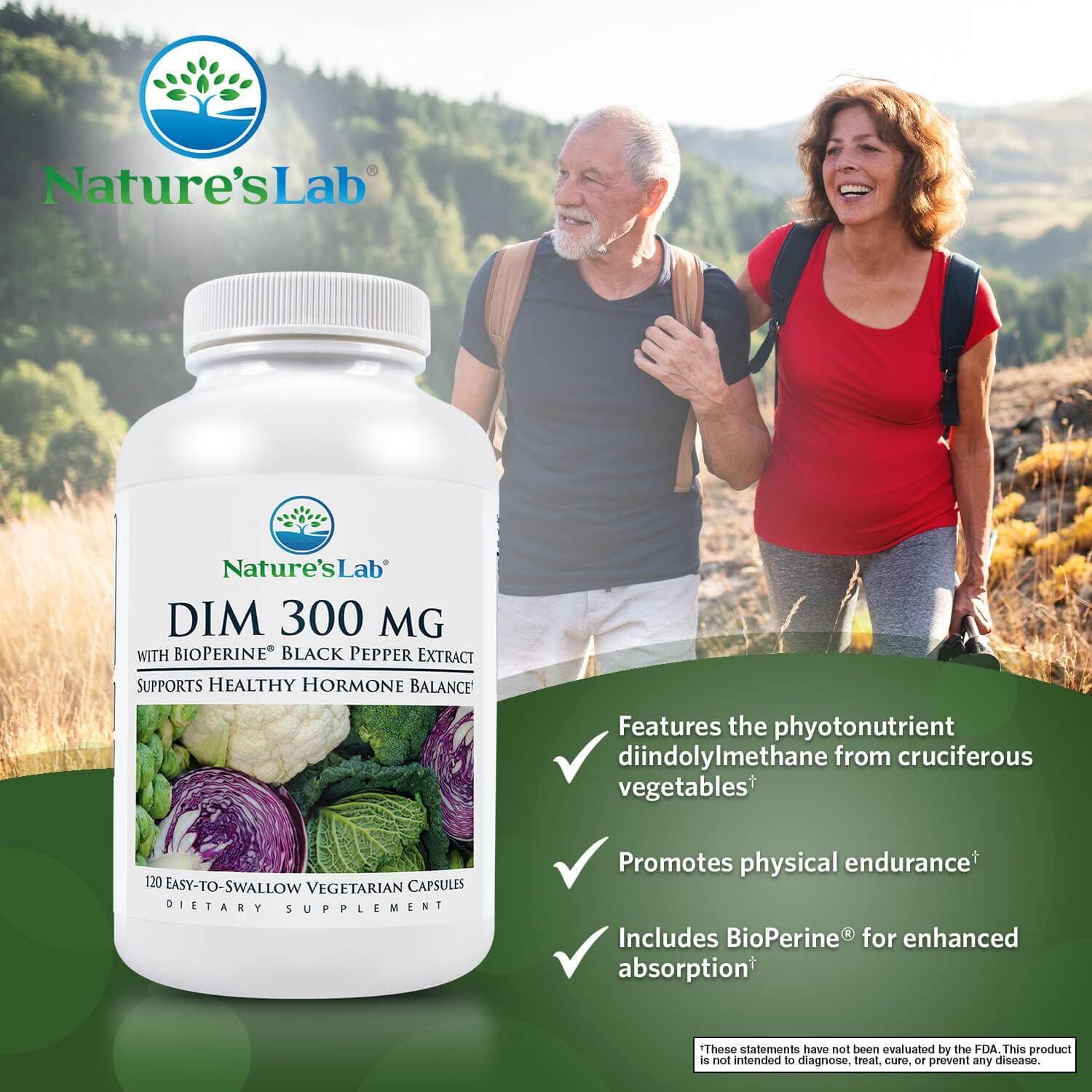 Nature’s Lab DIM 300mg – Diindolilmetano + BioPerine – Apoya un ...