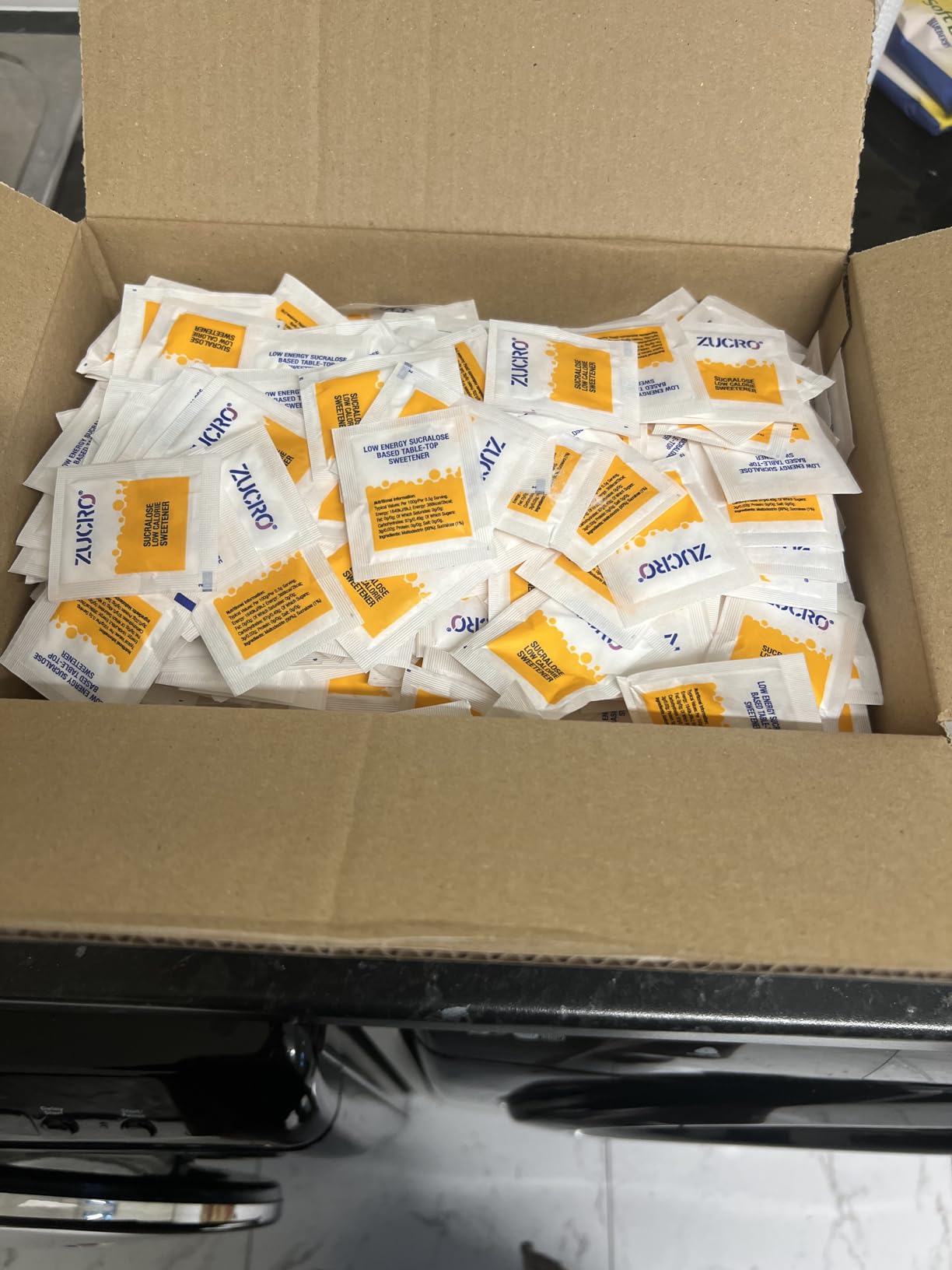 Zucro Low Calorie Sweetener Sachets (pack of 1000) : Amazon.co.uk: Grocery