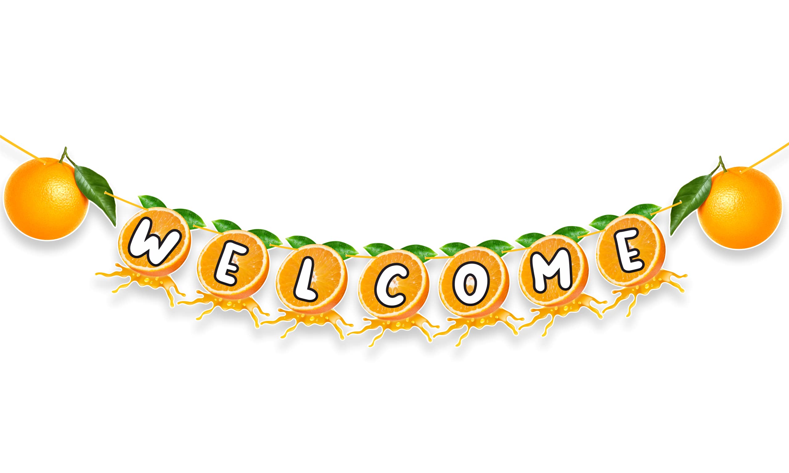 Seyal Orange Welcome Banner – BigaMart