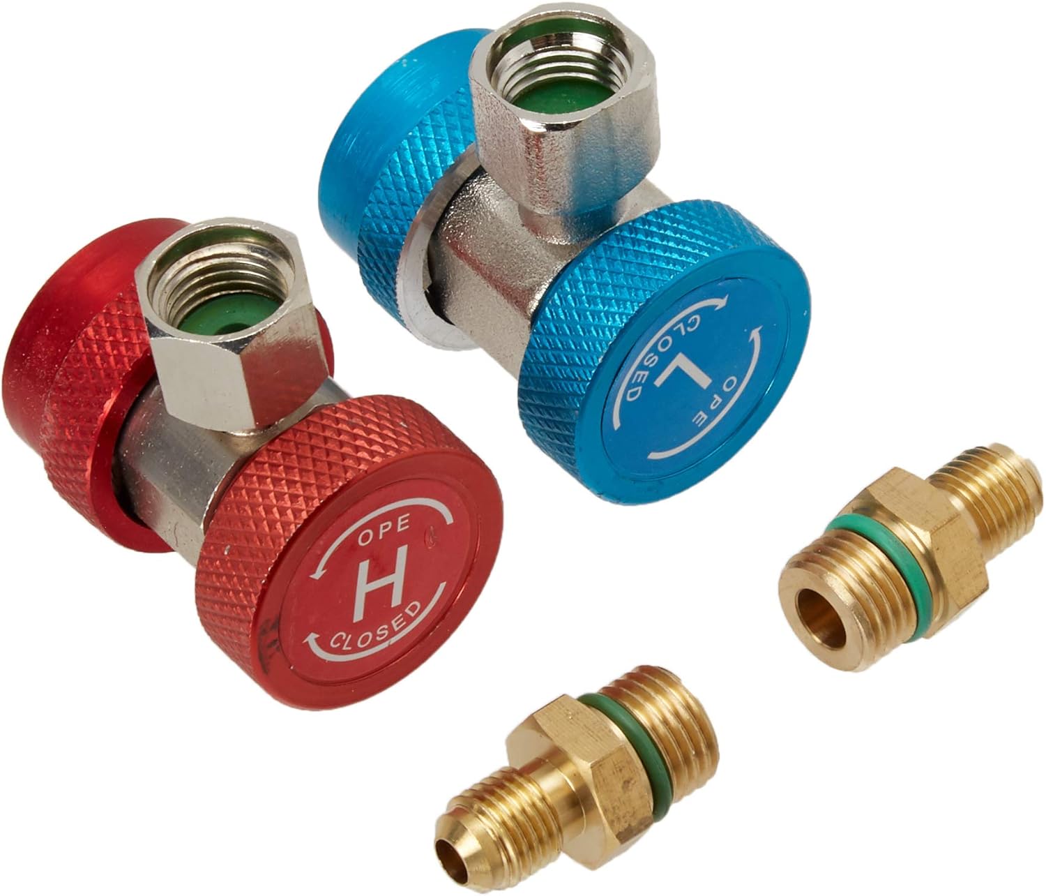 Biltek Air Condition Manifold Refrigerant Quick Coupler Adapters High ...