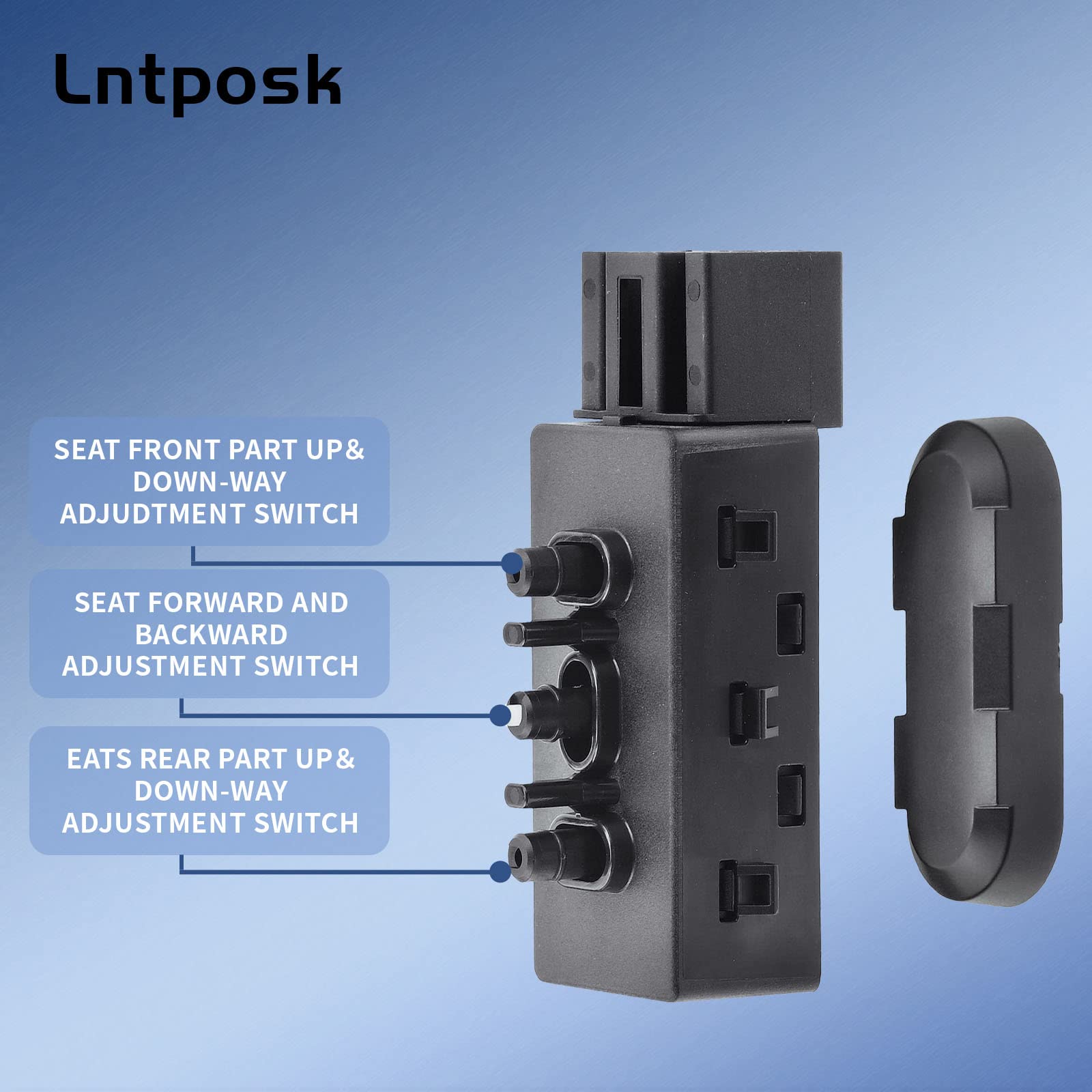 6 Way Power Seat Switch JDMSPEED Right Side Power Seat Switch