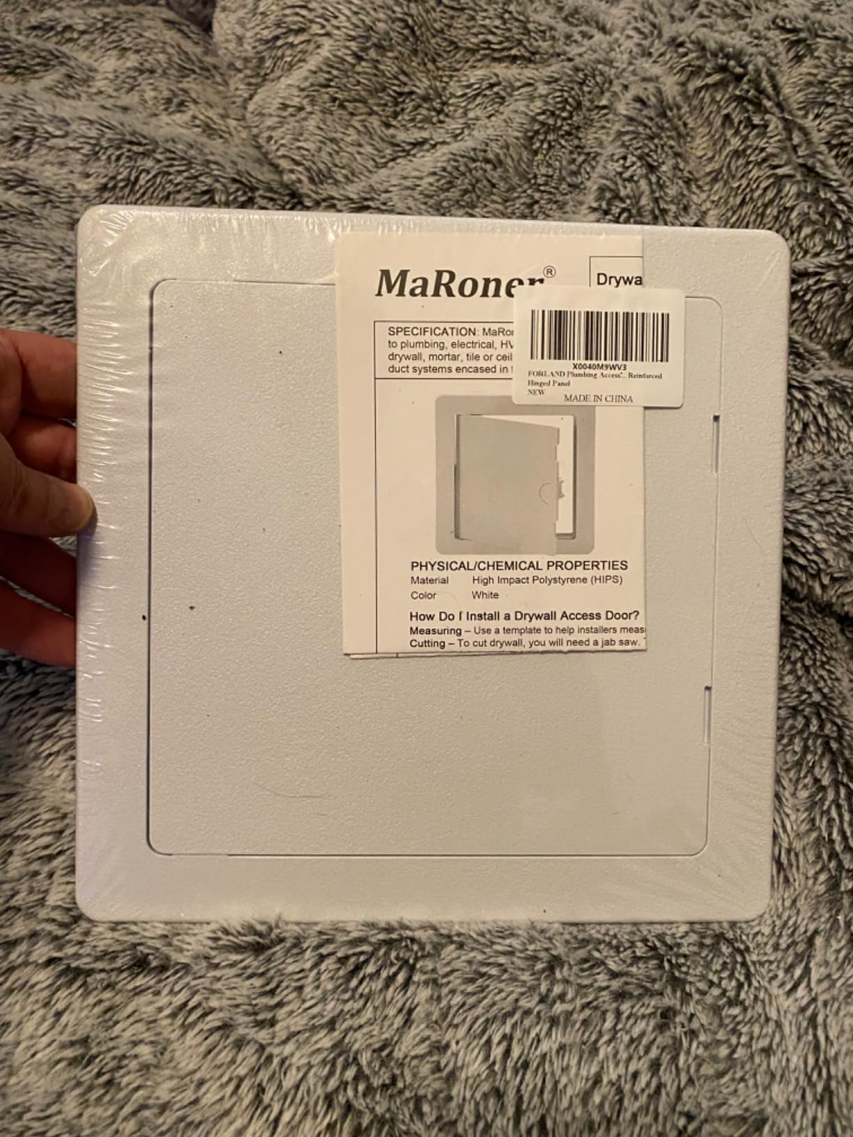 $2/mo - Finance FORLAND Plumbing Access Panel for Drywall Ceiling White ...