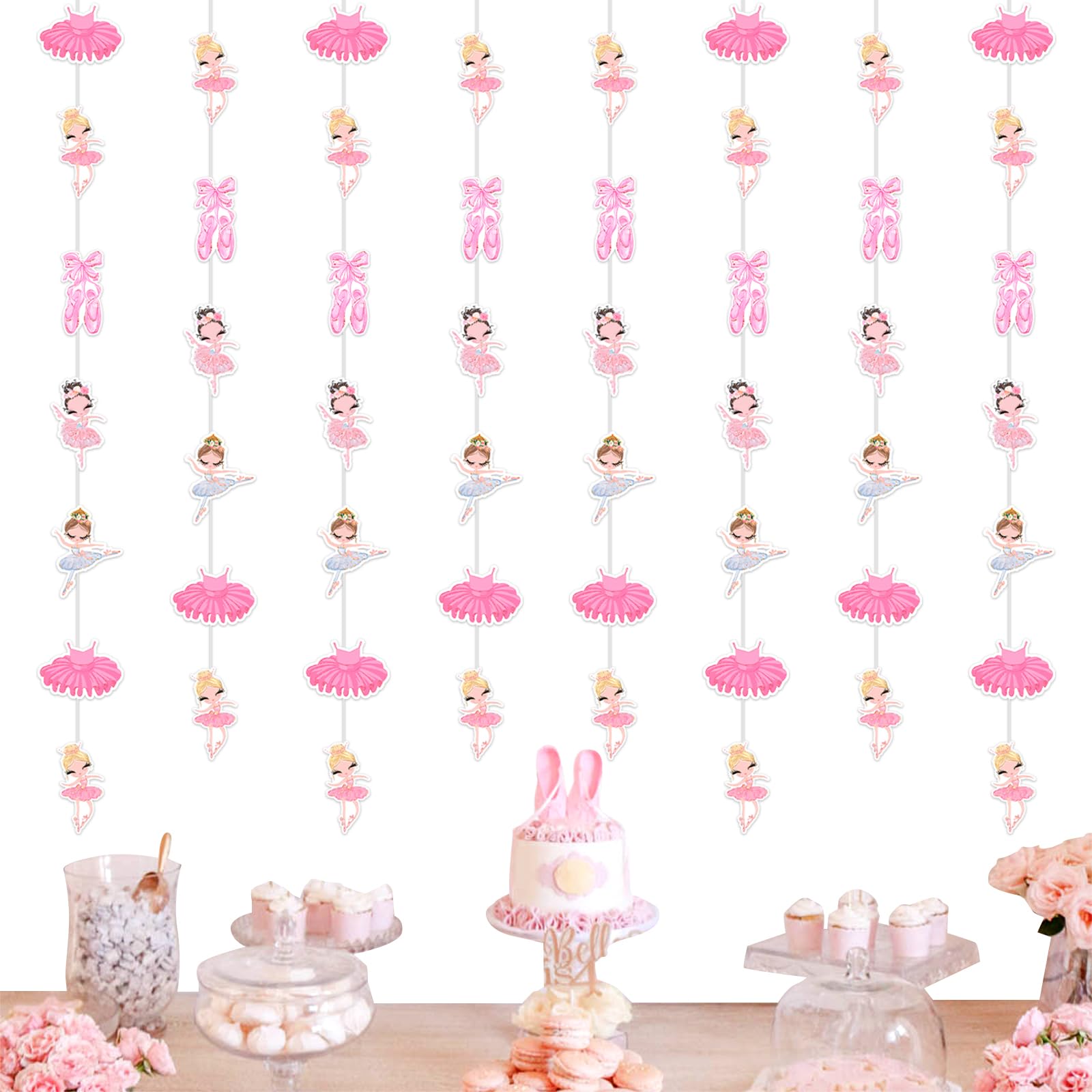 Ballerina Theme Party Stage Decorations 9,871 Ballerina Party