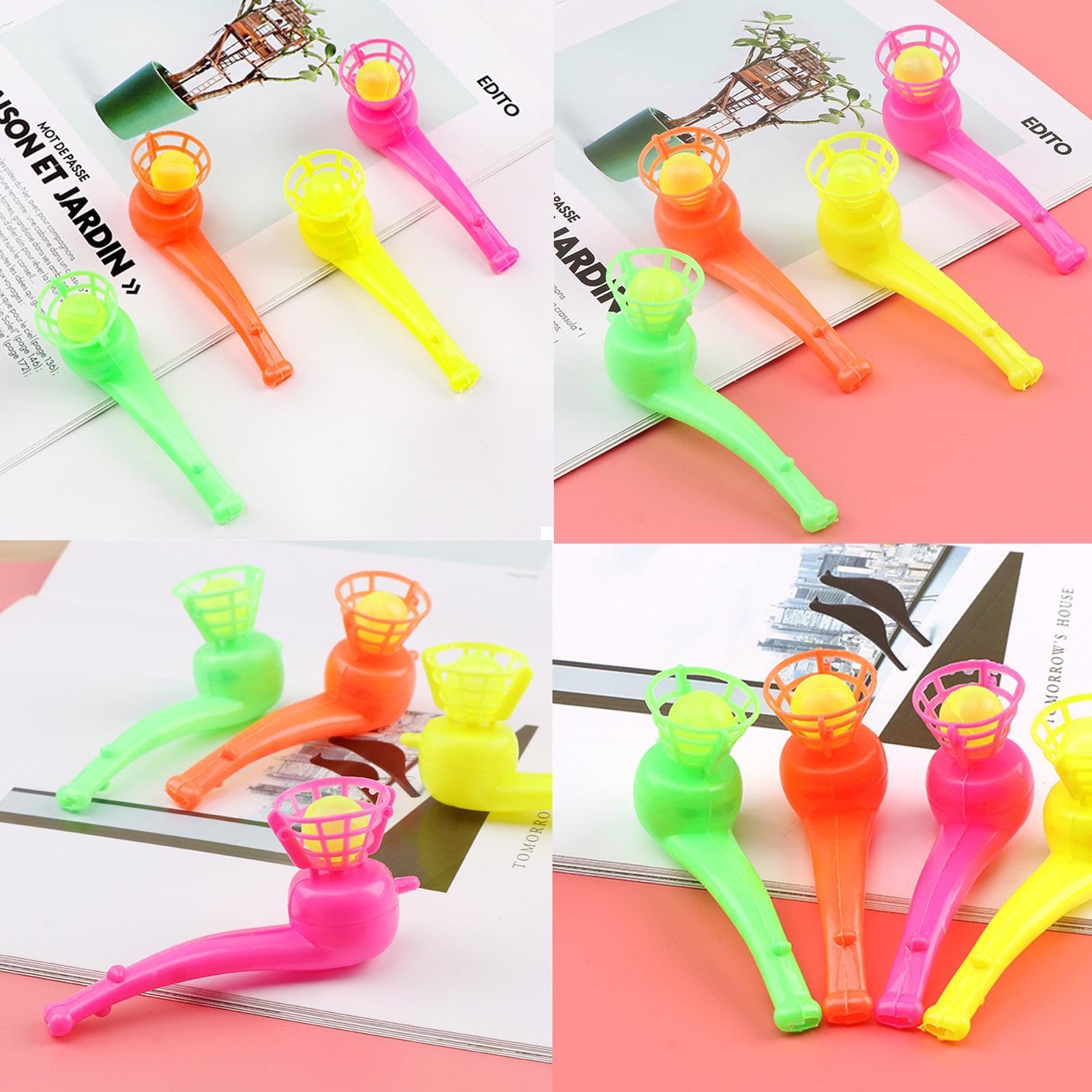 Bubble Pipe Memes Ball Blowing Toy Floating Blow Pipe Balls Bubble