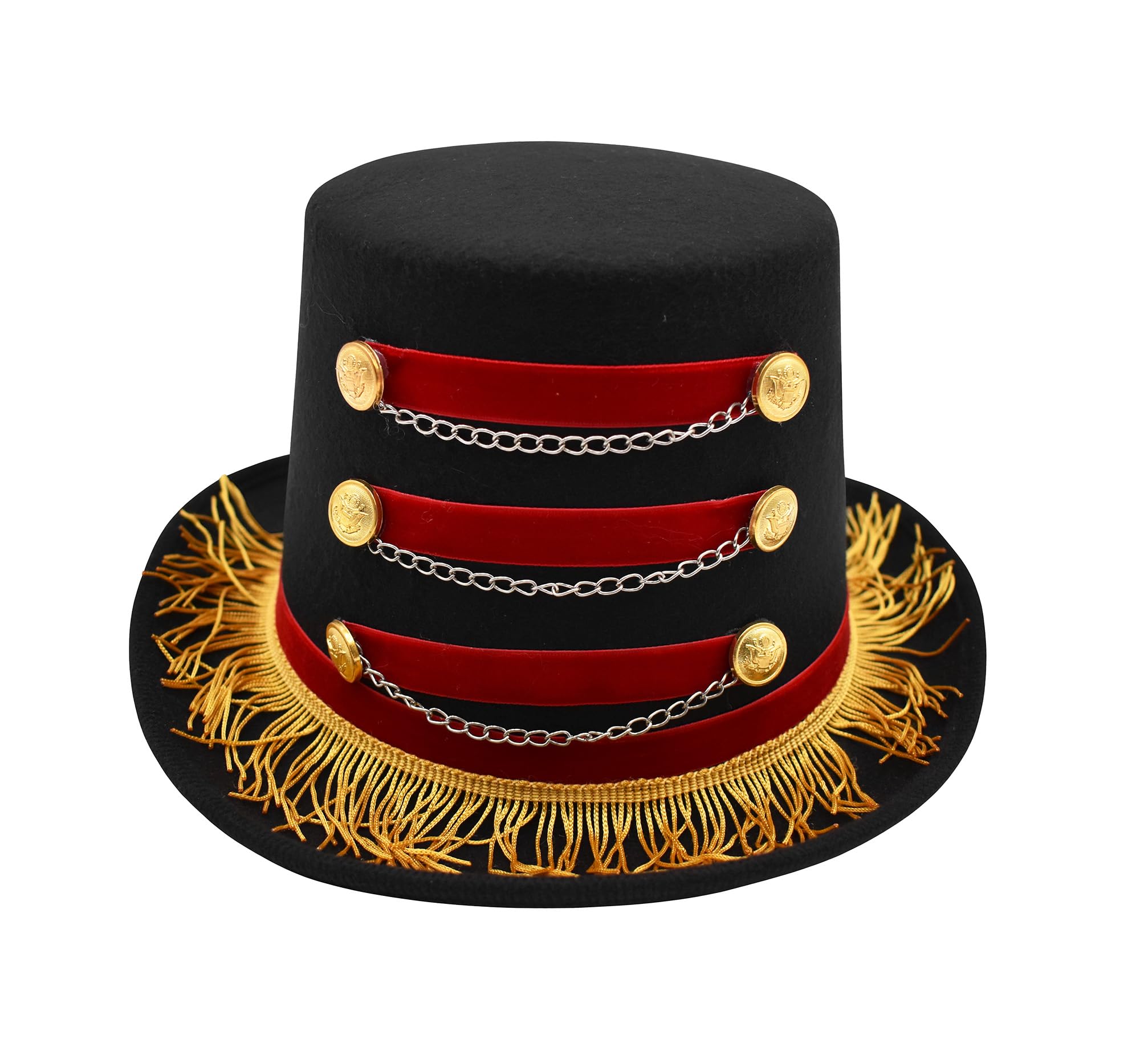 Amazon.com: Nicky Bigs Novelties Adult Deluxe Red & Black Ringmaster ...