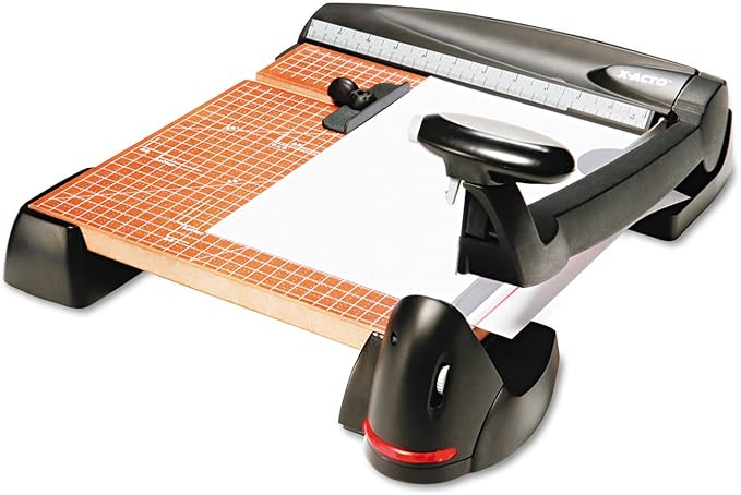 12-Sheet Laser Guillotine Trimmer, Wood Base, 12" x 12" : Amazon.ca ...