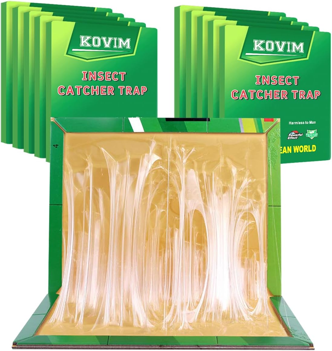 Pest Trap Pads Board - Large Extra Strong Sticky Trap for Multiple ...