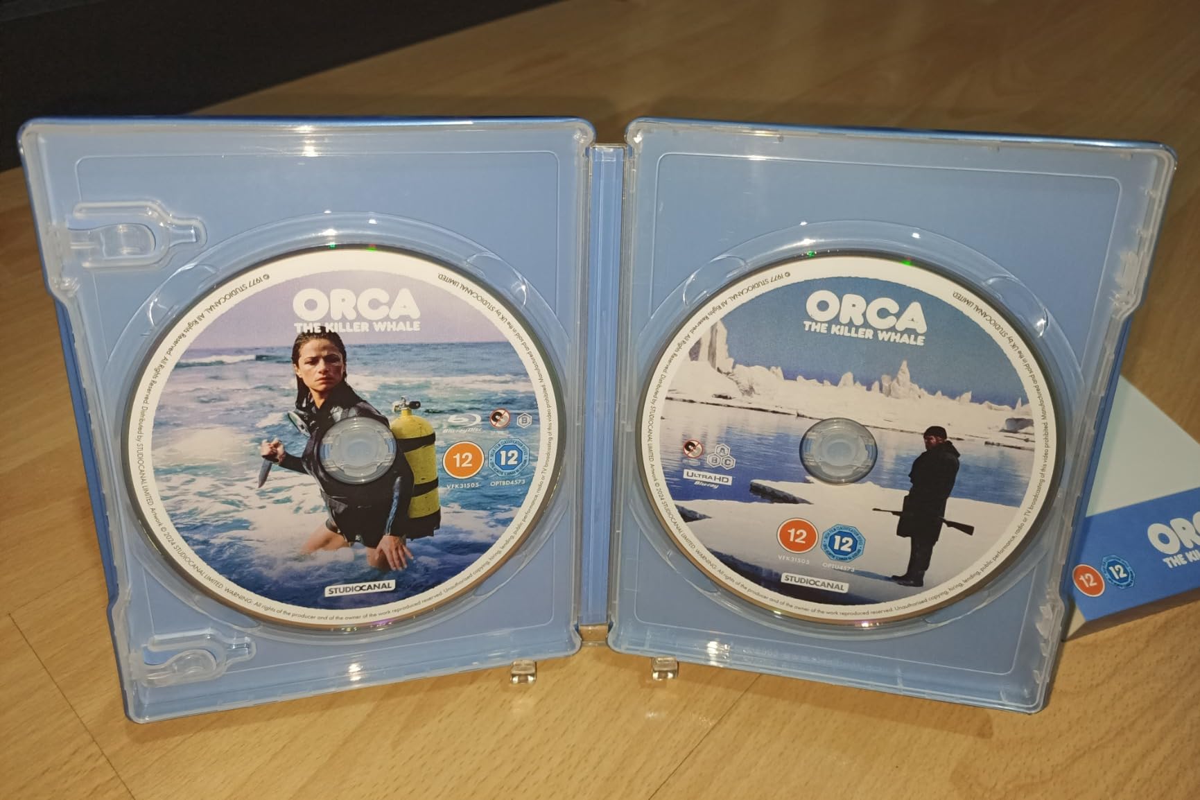 Orca, The Killer Whale (Cult Classics) [Blu-ray]: Amazon.co.uk: Richard ...