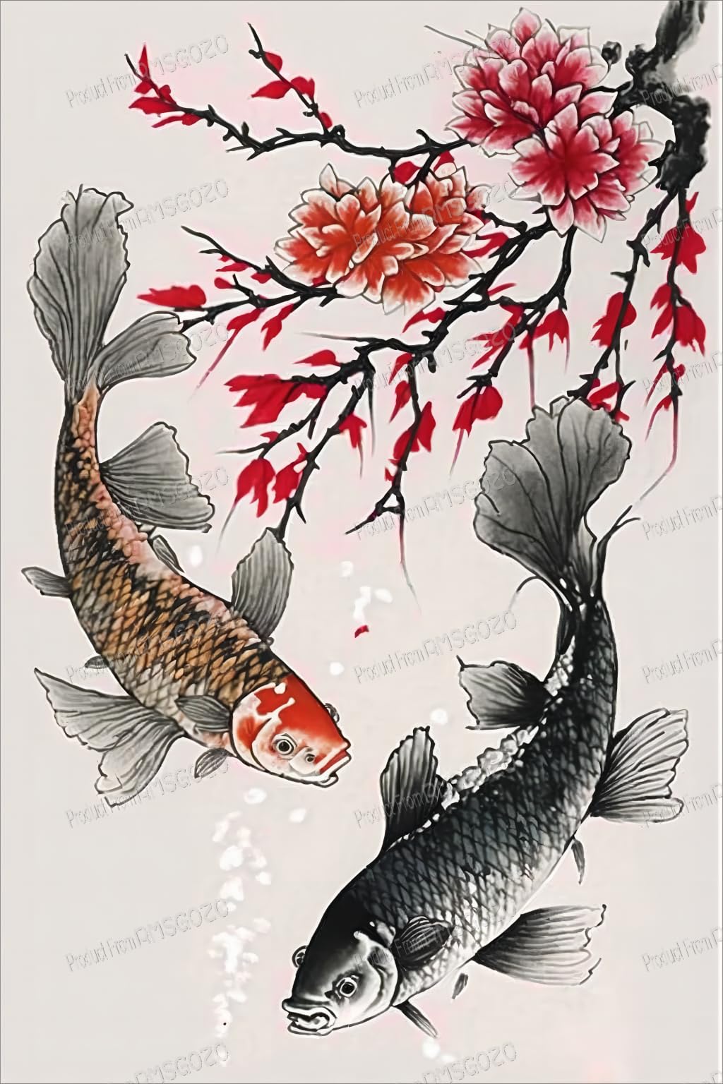 Koi Painting Ink