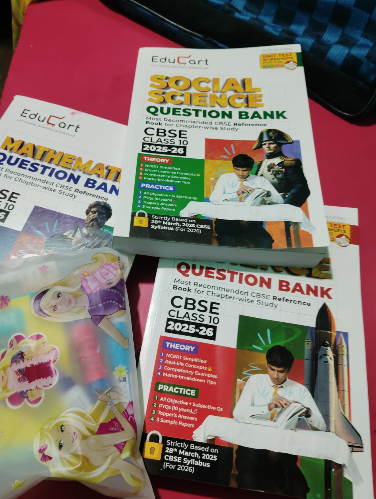 Educart CBSE Question Bank Class 10 Bundle - Science, Mathematics and ...
