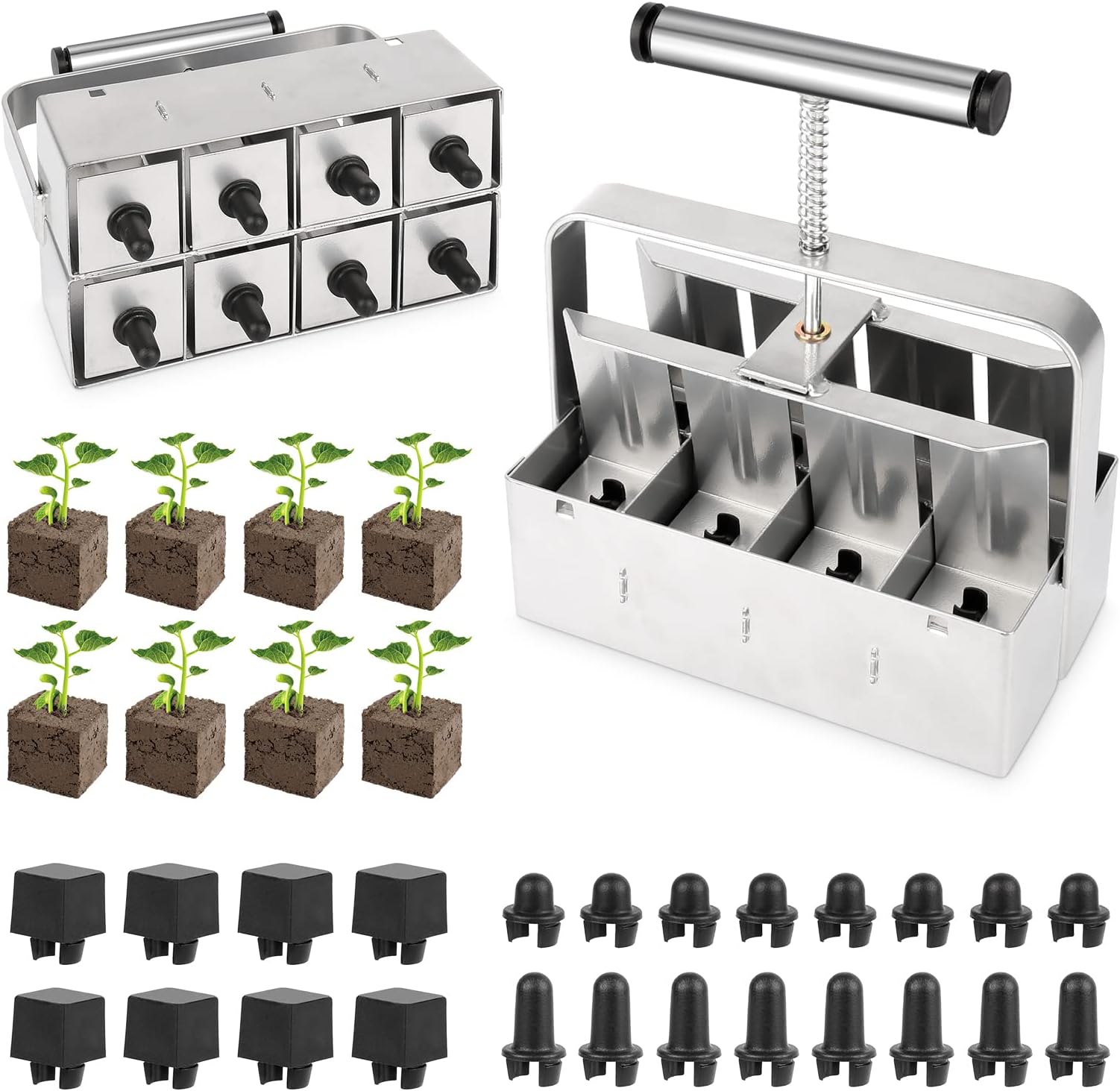 Amazon.com: Authentic Ladbrooke Soil Block Maker Micro 20 Hand Held ...
