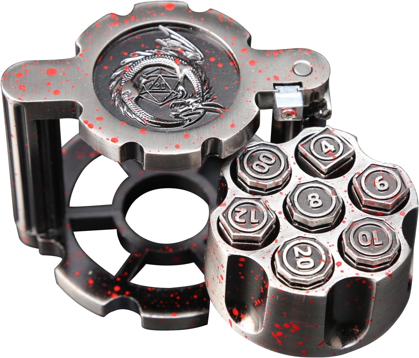 Amazon.com: Polyhedral Dice Set, Metal Polyhedral Bullet Dice Set 7 ...