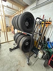 Amazon.com: EROTASH Tire Rack, Tire Rack for Garage, Tire Storage Rack ...