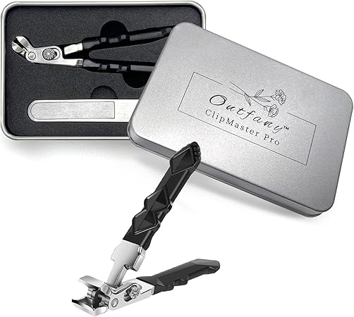Amazon.com : Outfany ClipMaster Pro Nail Clippers Angled Head Nail ...