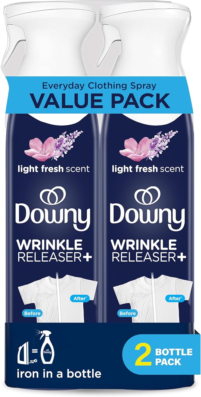 Downy Wrinkle Releaser Spray, All In One Wrinkle Release Spray, Odor ...