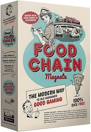 Amazon.com: Food Chain Magnate by Splotter : Toys & Games