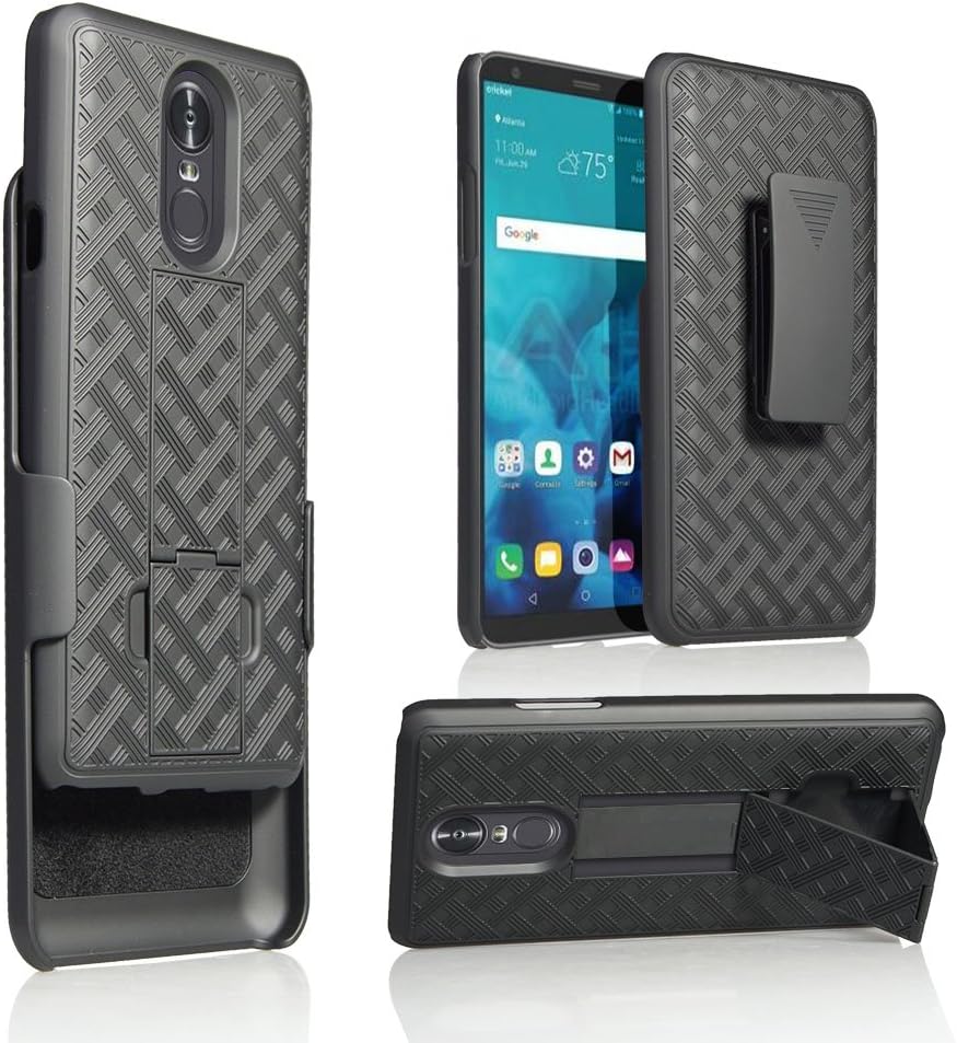 Amazon.com: NewSilkRoad Combo Shell&Super Slim Case w/Built-in ...