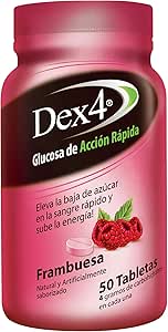 Dex 4 Glucose Tablets, Raspberry - 50 Count: Buy Online at Best Price ...
