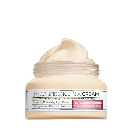 Amazon.com: IT Cosmetics Confidence in a Cream Full Size - Hydrating ...