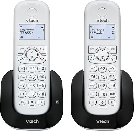 VTech CS1551 DECT Cordless Phone with Answering Machine and Call Block ...