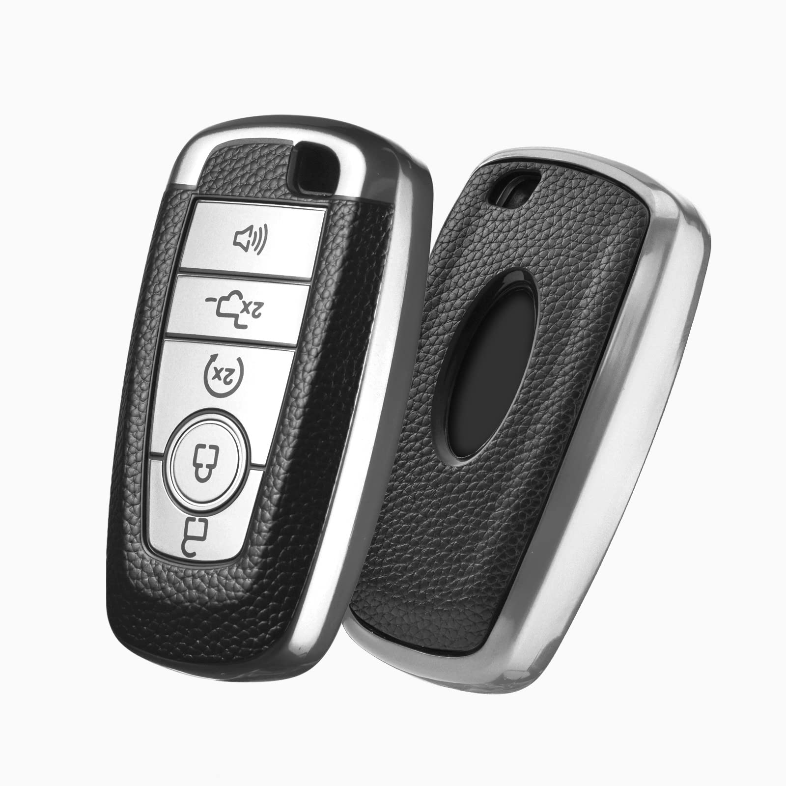 Amazon.com: ELOHEI for Ford Key Fob Cover Case, Soft TPU Key Fob Case ...