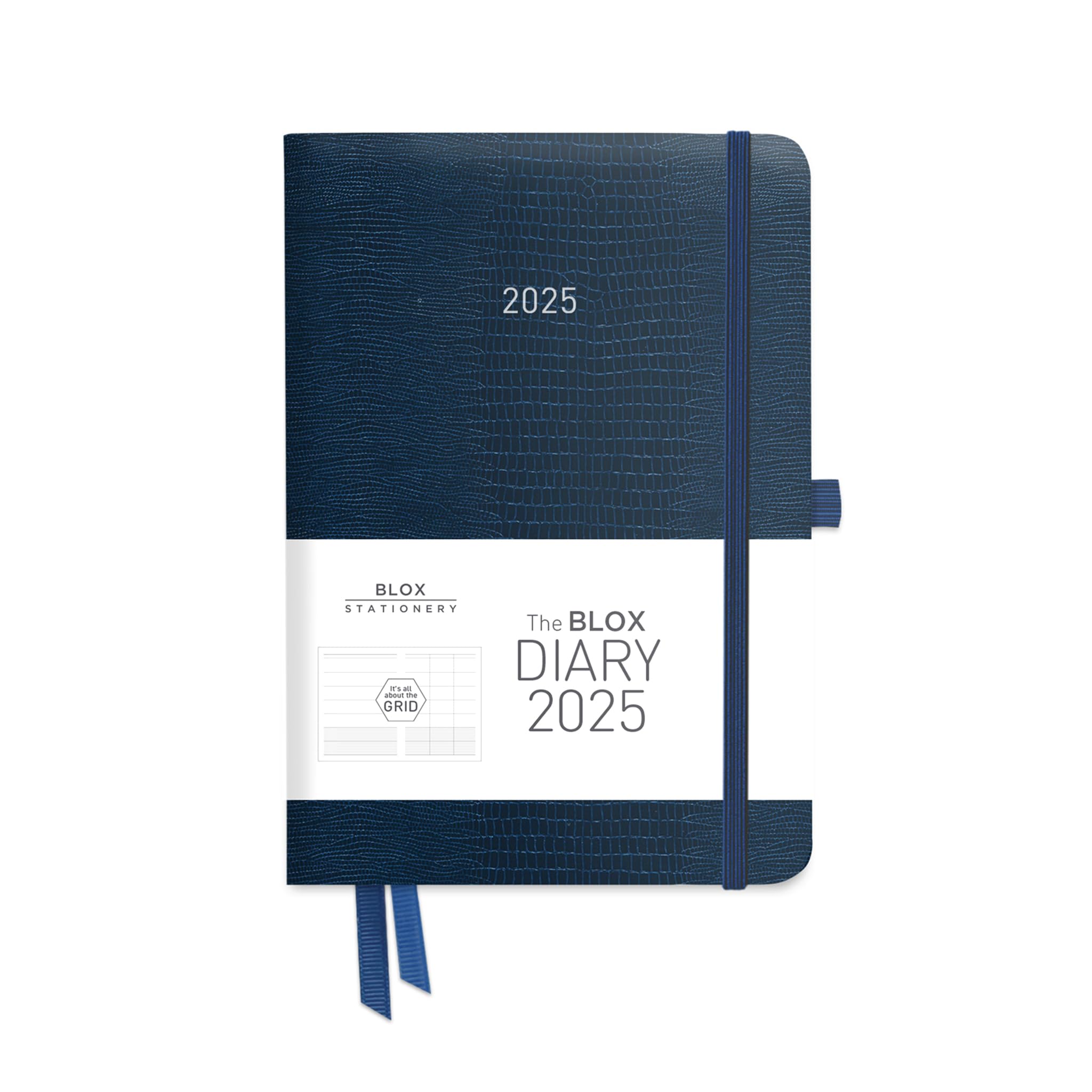 BLOX Diary 2025 (Navy) – A5 diary – Jan to Dec 2025 – Week-To-View with ...