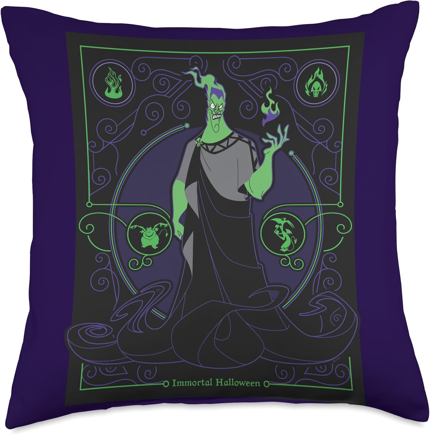 Amazon.com: Disney Villains Hades Hercules Immortal Halloween Throw ...