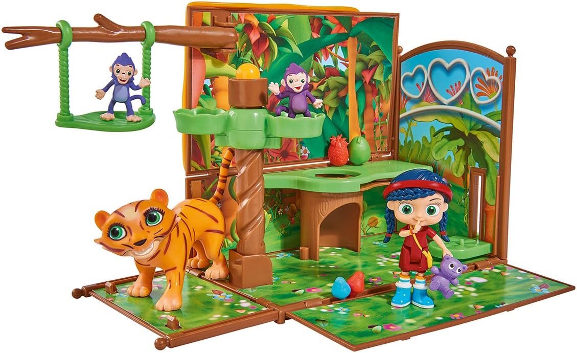 Simba 109358488 Wissper Monkey Playground – 260 x 180 mm – Toy : Amazon ...