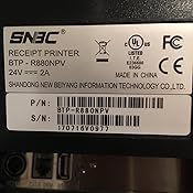Amazon.com: SNBC BTP-R880NPV Serial/USB/Ethernet Thermal Receipt ...