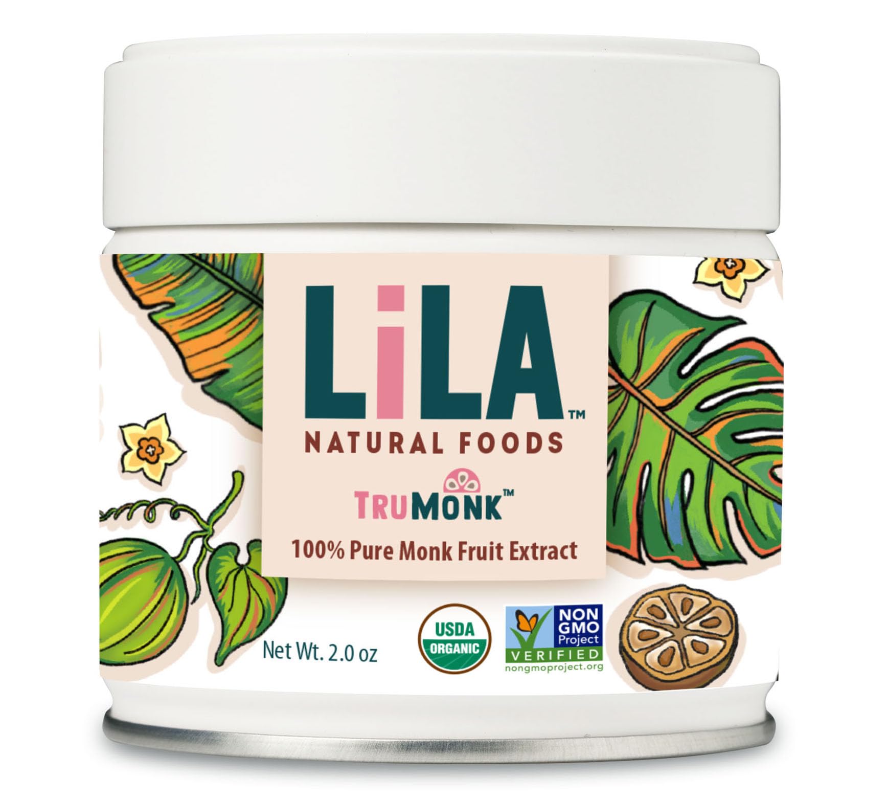 Amazon.com: LiLA Organic Monk Fruit Extract - Premium Grade - Non GMO, No Additives, 100% Pure ...