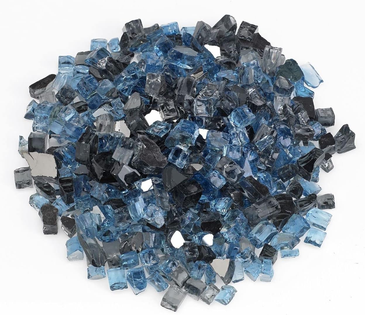 Amazon.com: American Fire Products | 1/2” Reflective Fire Glass | Use ...