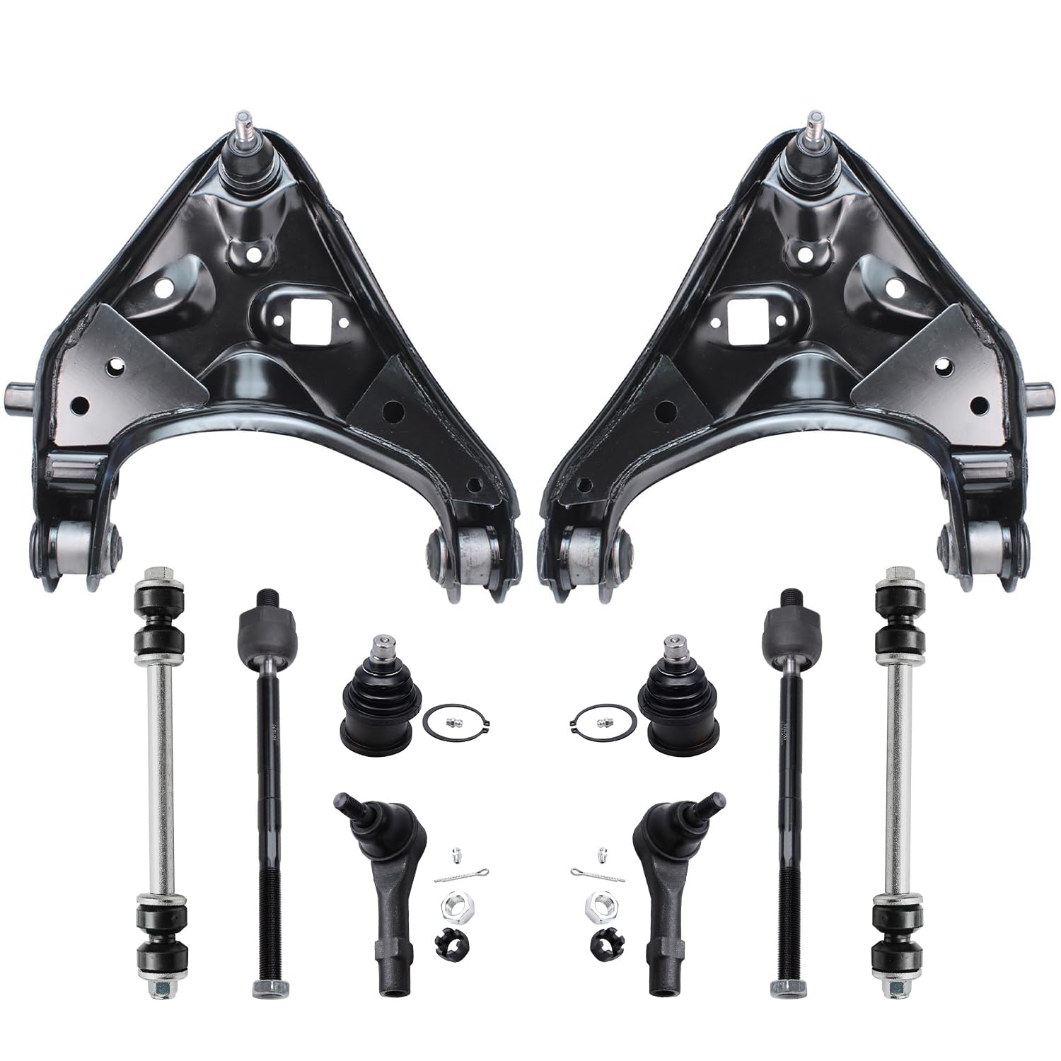Amazon.com: Detroit Axle - 10pc Front End Suspension Kit for 2001-2005 ...