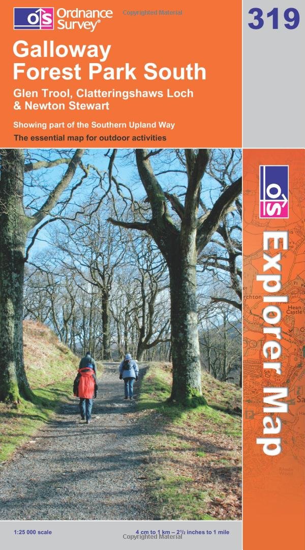 Galloway Forest Park South (Explorer Maps) 319: Ordnance Survey ...