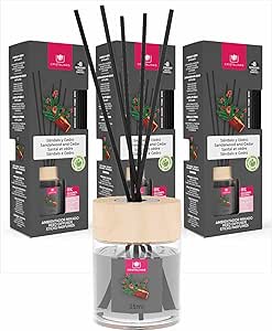 Cristalinas 35ml Sandalwood & Cedar Air Fresheners for Home - Reed ...