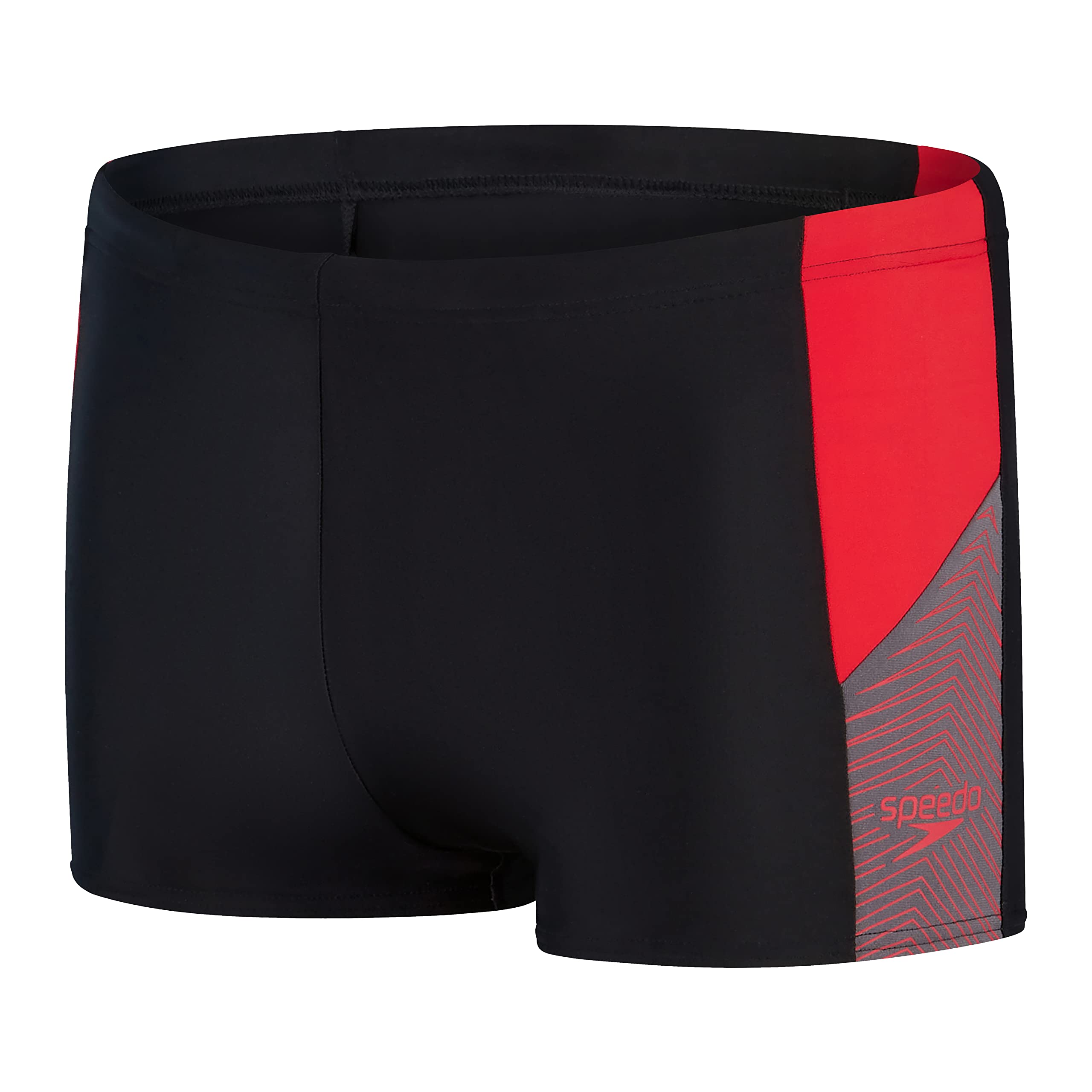 Compare speedo men's dive i aquashort, black/fed red/dove grey, 26 ...