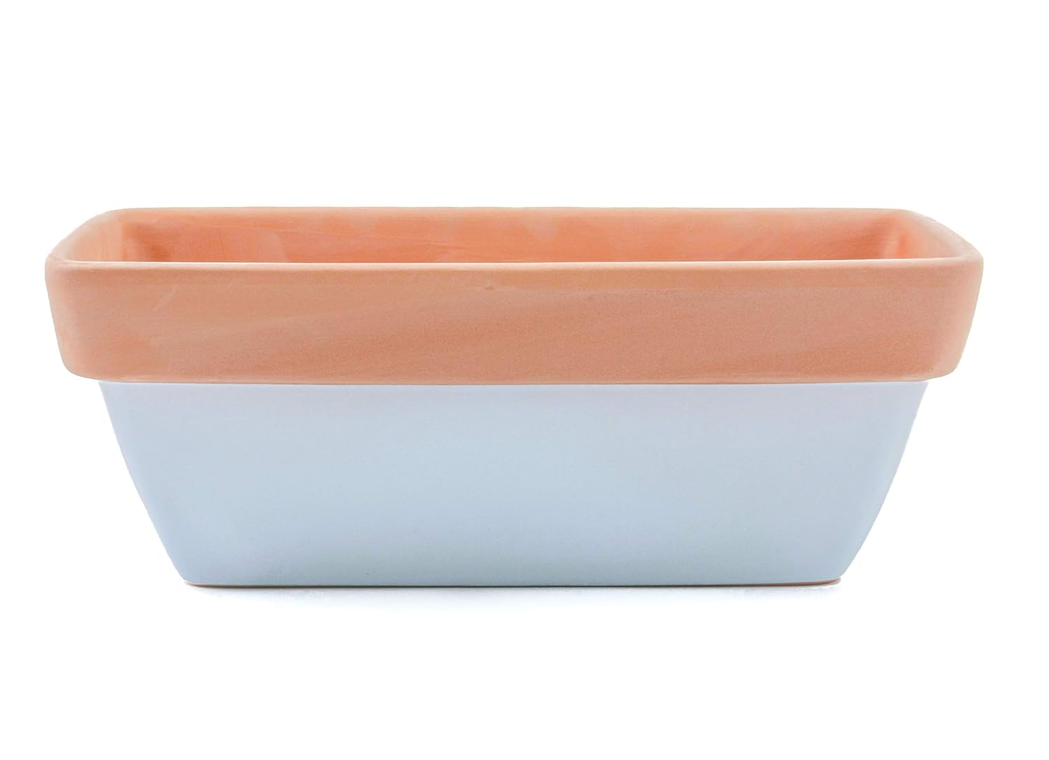 12 Inch Window Box, Cornflower Blue Pennington Glazed Terra Cotta ...